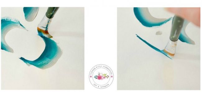 Painting Brush Strokes - Pamela Groppe Art - Acrylic Painting for Beginners