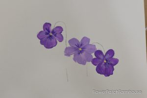 Learn how to Paint Violets 3 Ways - Pamela Groppe Art - Acrylic ...