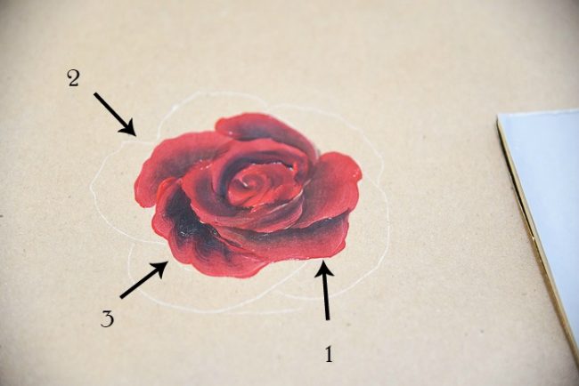 Paint a Red Rose in Acrylics - Pamela Groppe Art - Acrylic Painting for ...