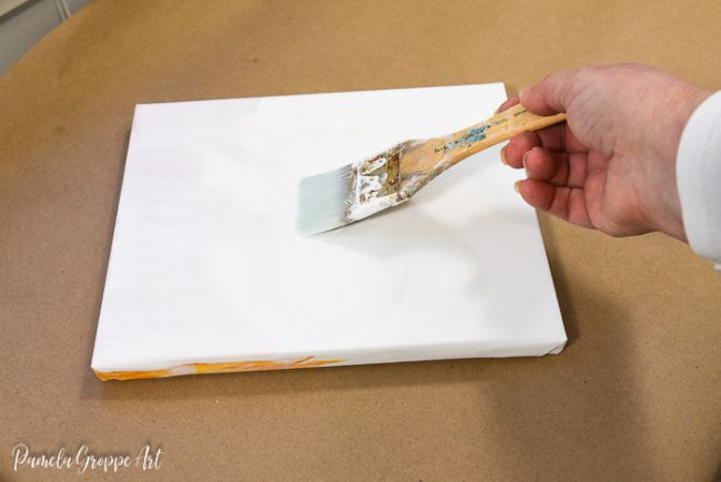 How to Gesso Canvas for better paintings - Pamela Groppe Art - Acrylic ...