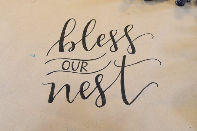 How to Stencil cleanly with no gaps - Pamela Groppe Art - Acrylic ...