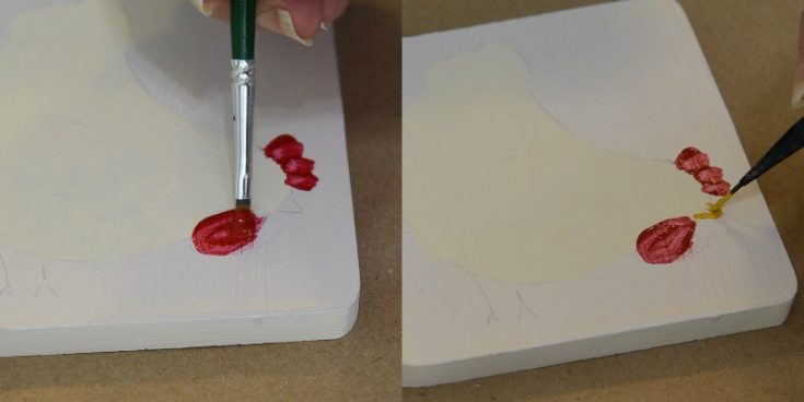 easy Paint Chickens in acrylics - Pamela Groppe Art - Acrylic Painting ...