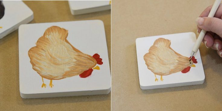 easy Paint Chickens in acrylics - Pamela Groppe Art - Acrylic Painting ...