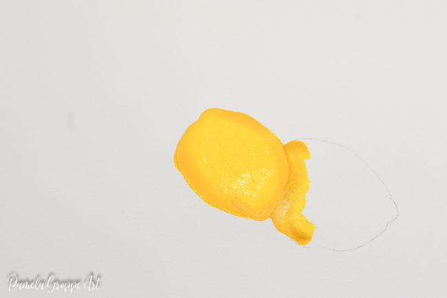 How to Paint Lemons in Acrylics - Pamela Groppe Art - Acrylic Painting ...