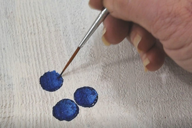 Paint Blueberries in Acrylics - Pamela Groppe Art - Acrylic Painting ...