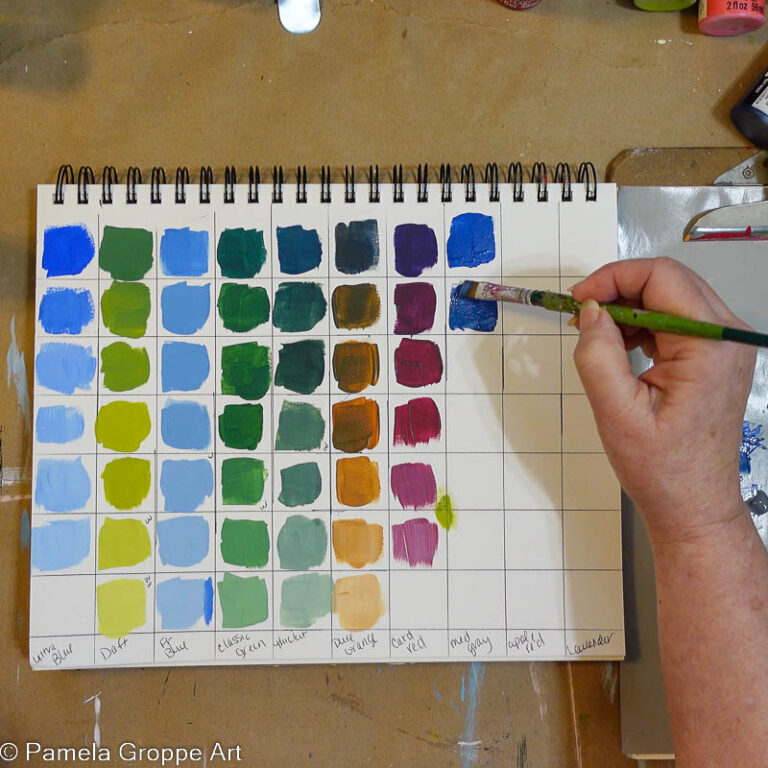 A Guide to Mixing Colors - Acrylic Paint - Pamela Groppe Art - Acrylic ...