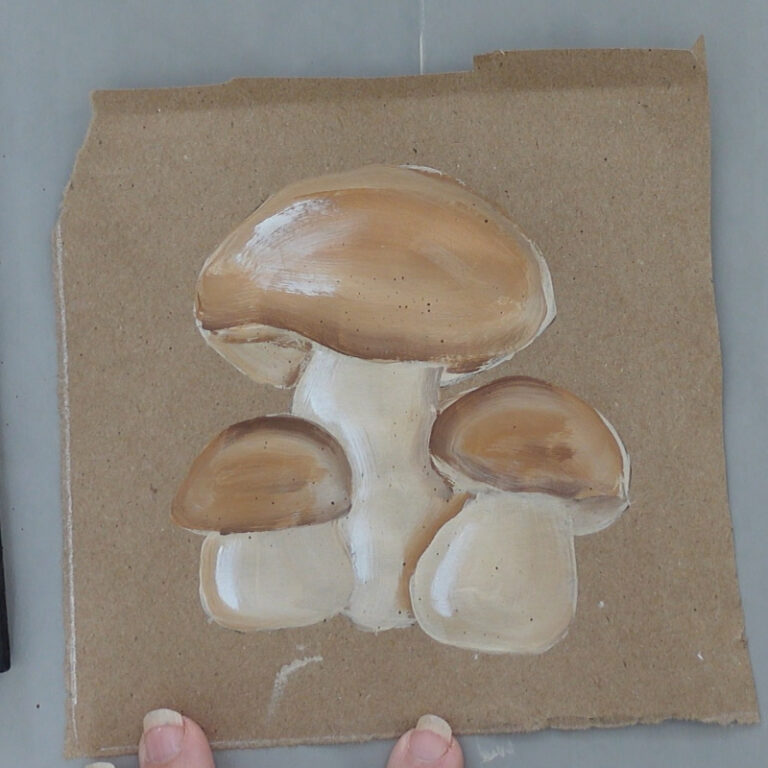 How to Paint Mushrooms - Easy & Fun! - Pamela Groppe Art - Acrylic ...